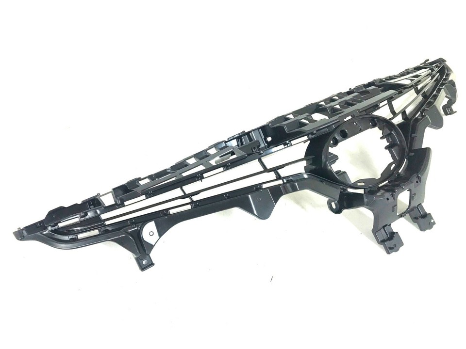 Fits 2018-2020 Camry XSE SE Front Bumper Upper Lower Grille Gloss Black ...