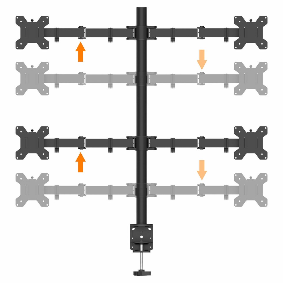 Fast Dell Trading Quad Monitor PC Set i7 4th Gen 32GB RAM 2TB SSD ...