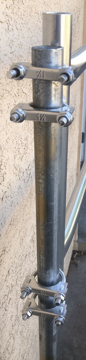 --ANTENNA--Tower Side Arm-MOUNT-36"-Stand off--HAM Radio-1.5 clamp ...