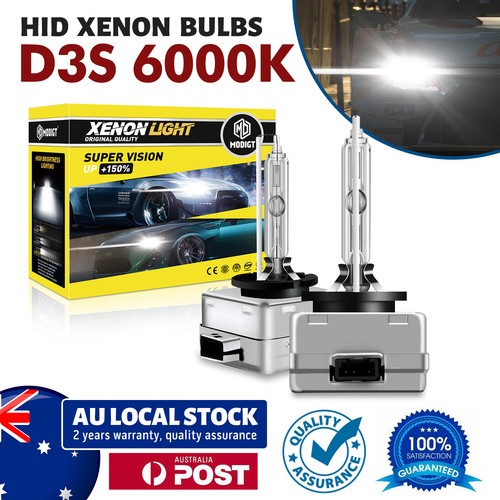 2X 35W OEM D3S D3R D3C 6000K HID Xenon Headlight Bulb Globes for ...