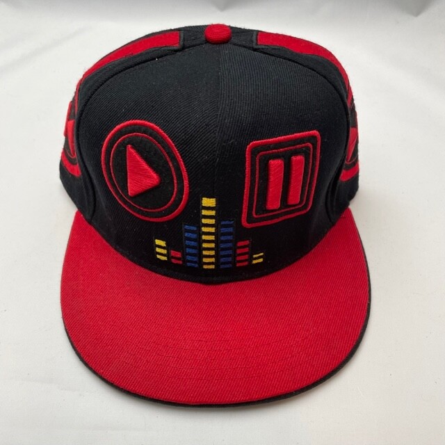 Arcade Video Game Graphics Hat Cap Adjustable Snapbac… - Gem