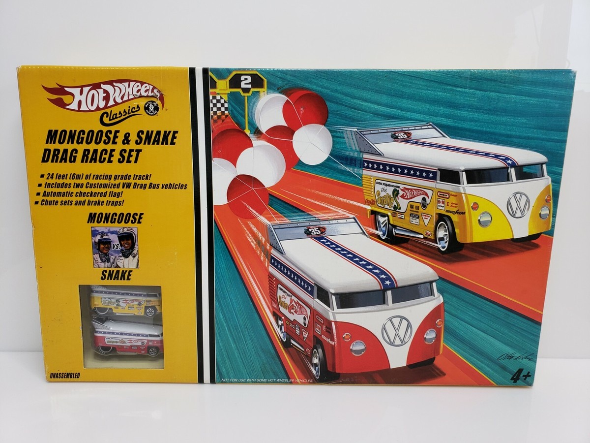 Hot Wheels Classics Mongoose & Snake Drag Race Set Hot Wheels Classics Mongoose & Snake Drag Race Set