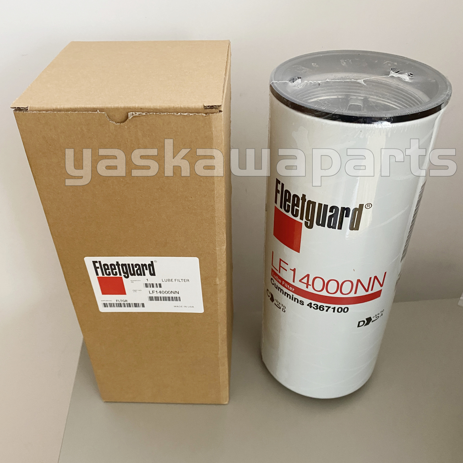 6Pack Fleetguard LF14000NN Oil Filter Cummins ISX 4367100 NEW US STOCK ...