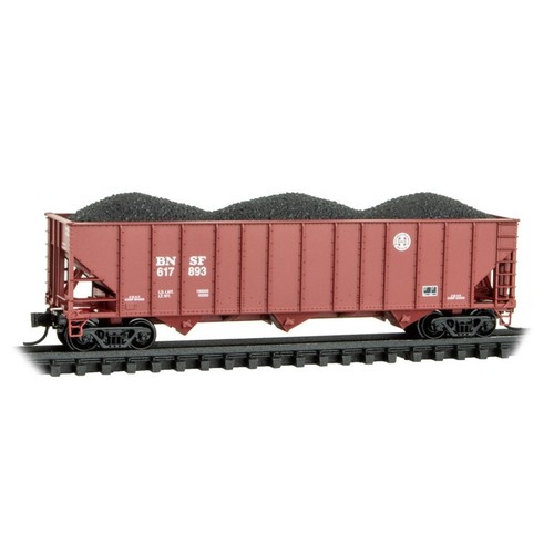 Micro-Trains MTL N-Scale 100T Coal Hopper Burlington Northern Santa Fe ...