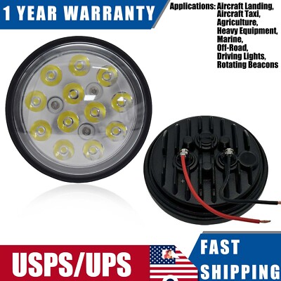 PAR36 LED Landing Light For Aircraft Spot Beam #4509 4505 Spot Bulbs | eBay