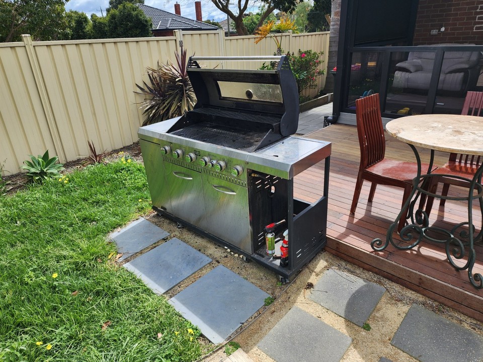 Coolabah Stainless Steel Outdoor Portable Gas BBQ Grill Charcoal ...