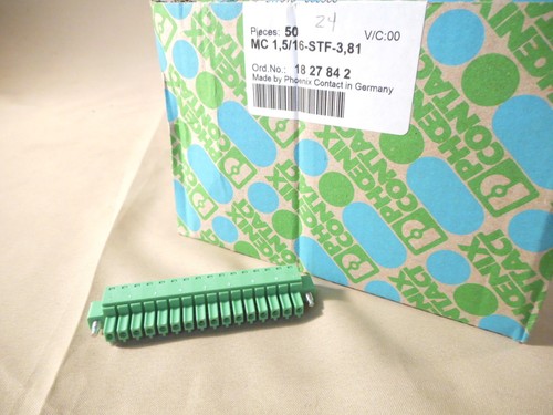 PHOENIX CONTACT 1827842 MC 1.5/16-STF-3.81 mini-combicon plug (NIB ...