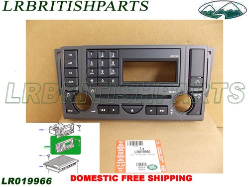 GENUINE LAND ROVER CD PLAYER PANEL 6 CDS RANGE ROVER SPORT 05 - 07 NEW ...