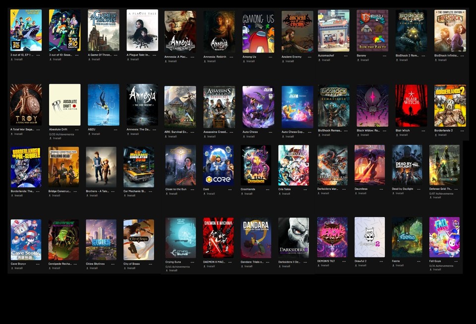 Epic acount inc. 166 games | eBay