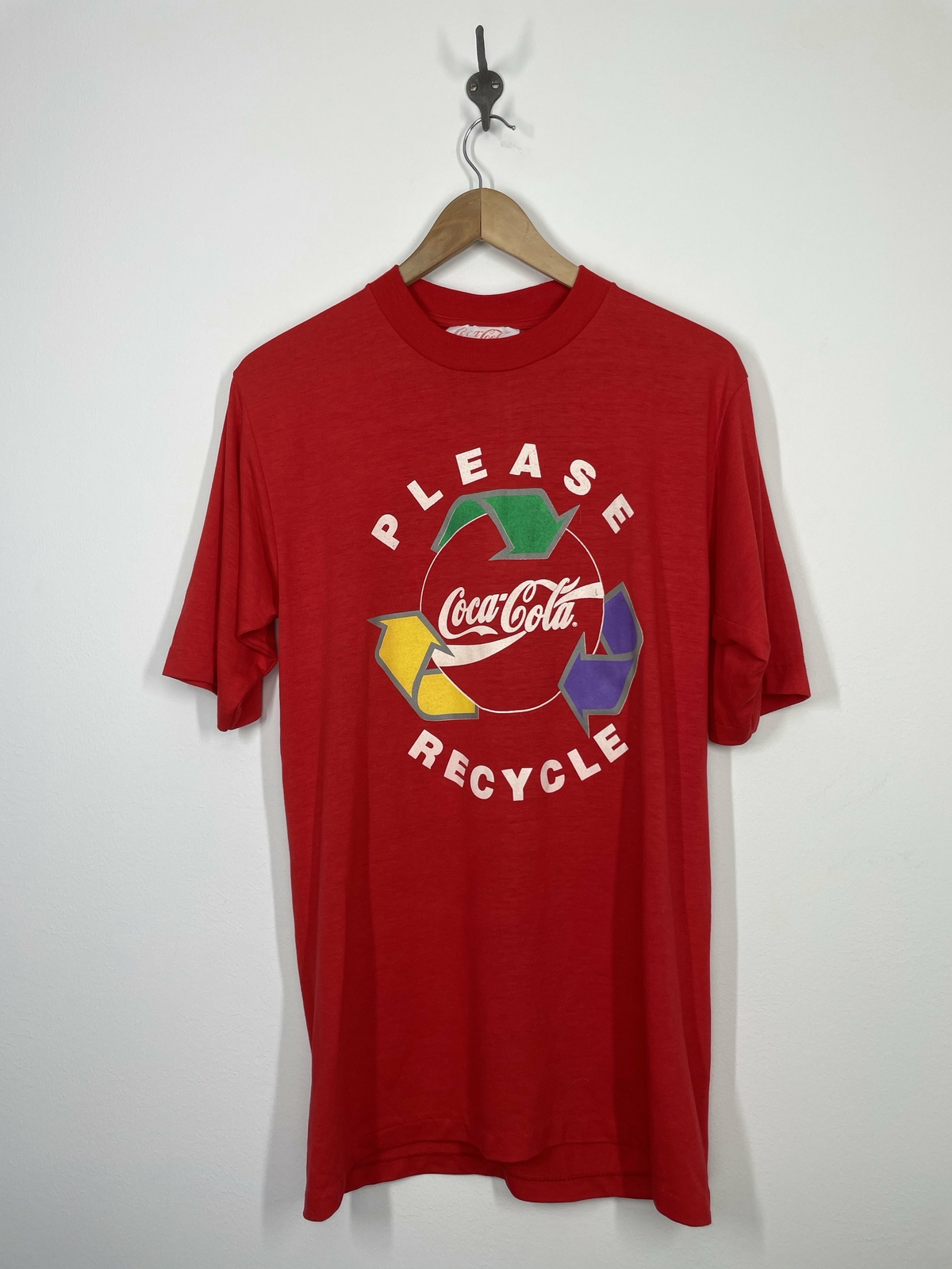 The Coca Cola Company Coke - 1994 Please Recycle T Sh… - Gem