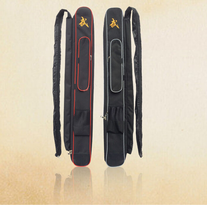 Shaolin thick canvas martial arts tai chi kung fu shoulder bag sword ...