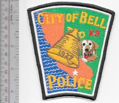 K-9 Police California City of Bell Police Department Narcotic Canine NO ...