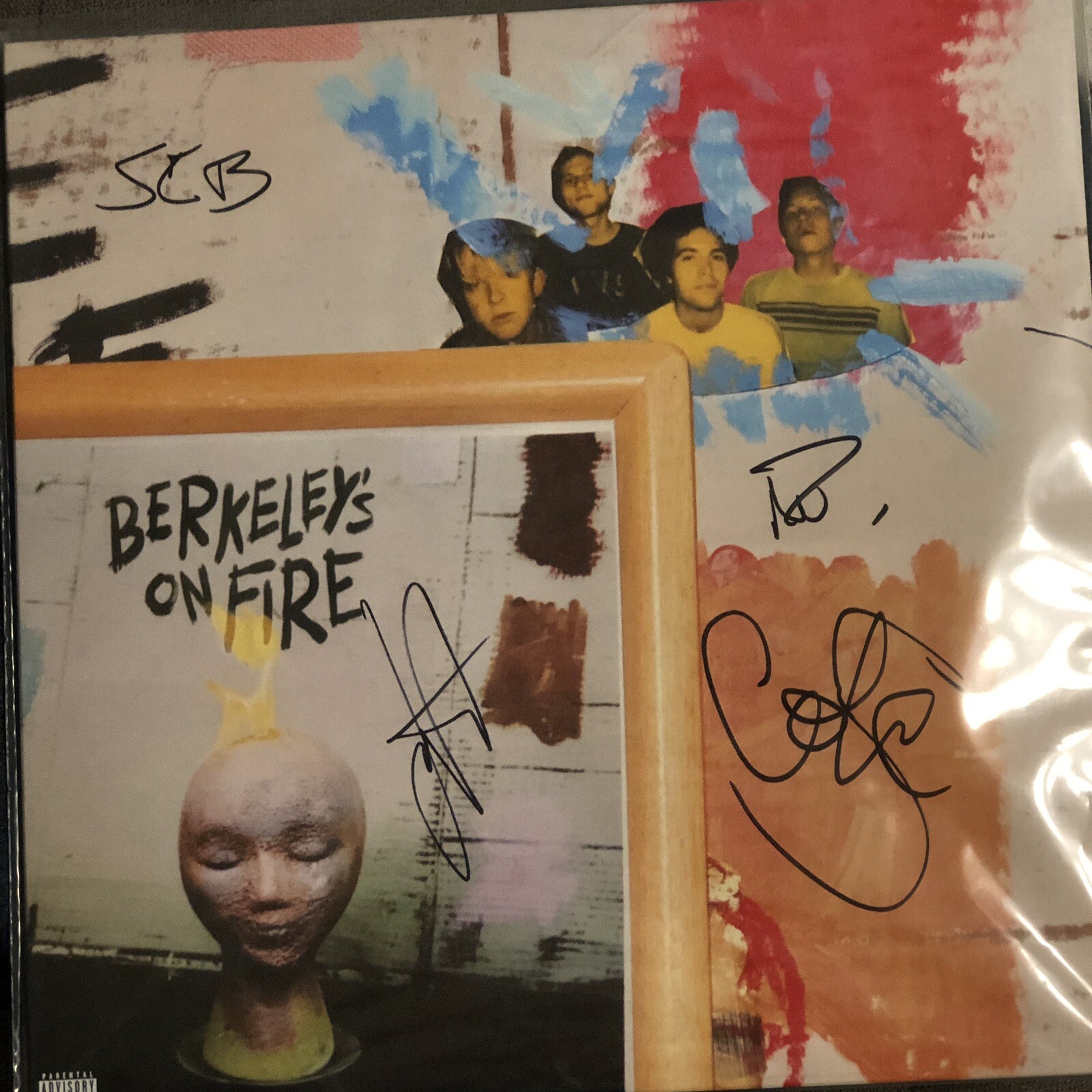 SWMRS - Berkeley's On Fire SIGNED AUTOGRAPHED Vinyl LP RARE Fueled By ...