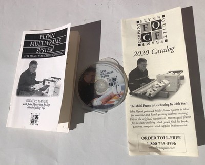 Flynn Multi-Frame Quilting System Instruction DVD & Booklet | eBay