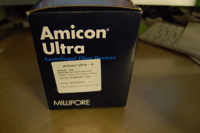 Millipore Amicon Ultra-4 Ultracel-30K Concentrator Centrifuge Filter ...