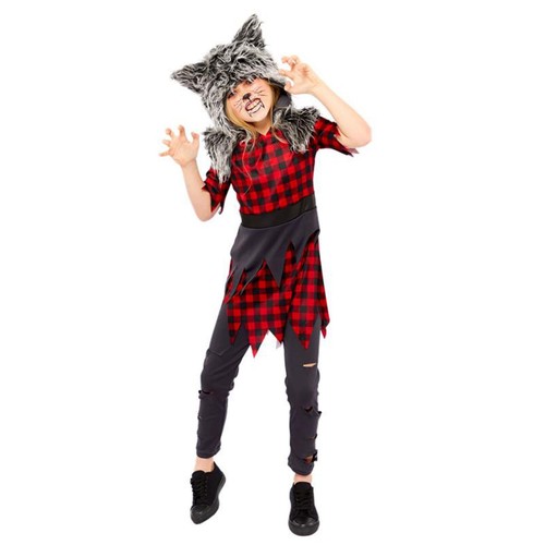Miss Howling Affamée Loup Déguisement - Âge 6-8 Filles | eBay