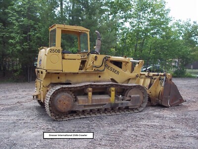 Dresser International 250b Crawler Track Loader/ 4 n 1 Drott | eBay