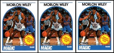 1989 Morlon Wiley (3) Card Lot - GOING, GOING… ALMOST GONE! DON’T WAIT ...