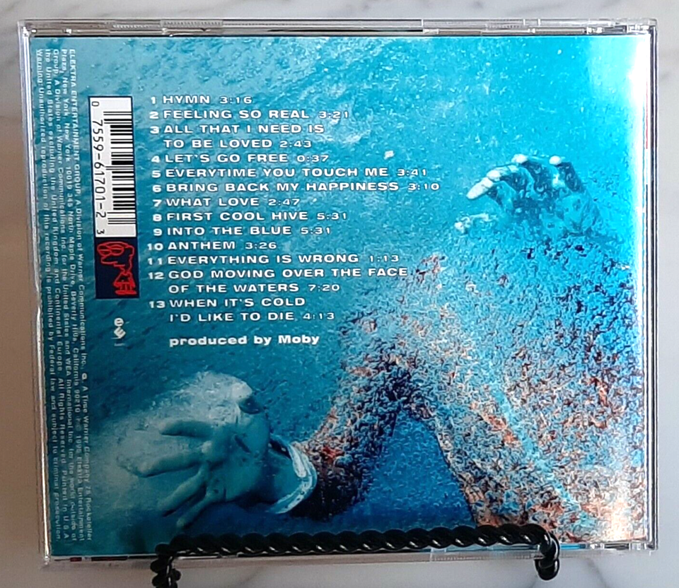 MOBY / EVERYTHING IS WRONG CD ~ 1995 ELEKTRA RECORDS ~ HYMN ~ FEELING SO REAL 75596170123 | eBay