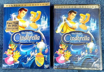 WALT DISNEY'S - CINDERELLA - 2 DISC SPECIAL EDITION - SLIP CVR + SEALED ...