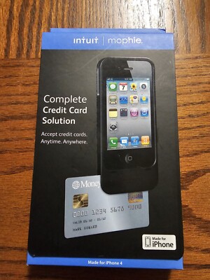 Intuit Mophie Complete Credit Card Solution for iPhone 4 | eBay