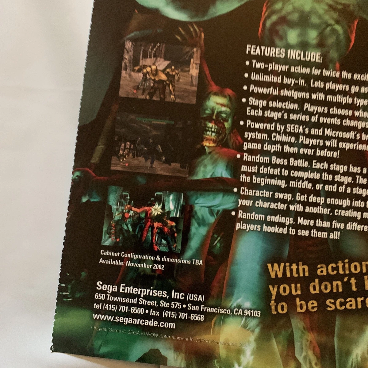 Monsters University Scare Games Flyer