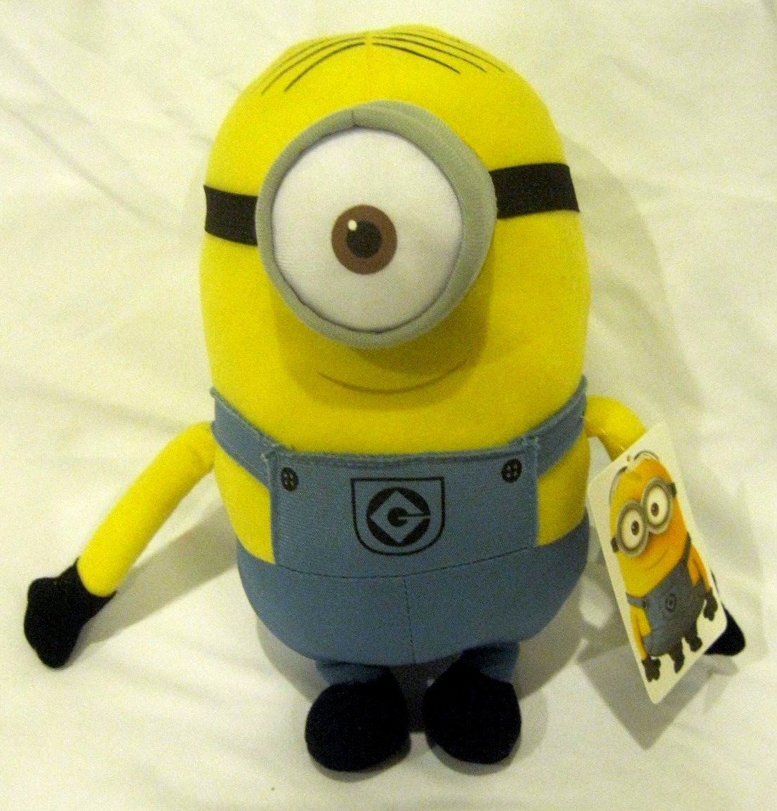 Disney Despicable Me2 Stuart or Stewart 10" Plush-10" Minion Plush ...