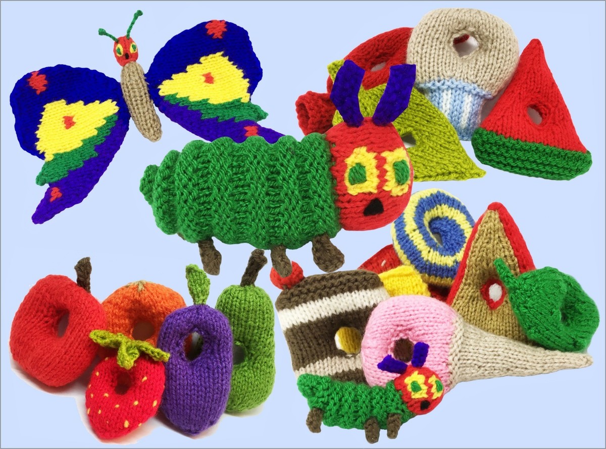 The Very Hungry Caterpillar Knitting Pattern