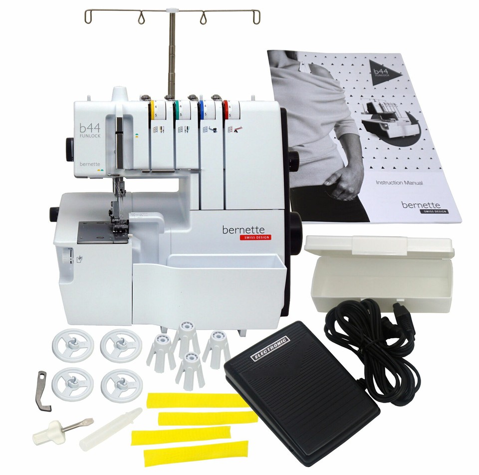 Bernette b44 Funlock Overlock Serger New w/warranty. AUTHORIZED DEALER | eBay