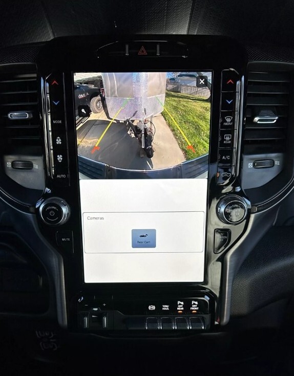 2019-2024 Ram Truck 12" Screen Genuine Mopar Center Stack Controls ...