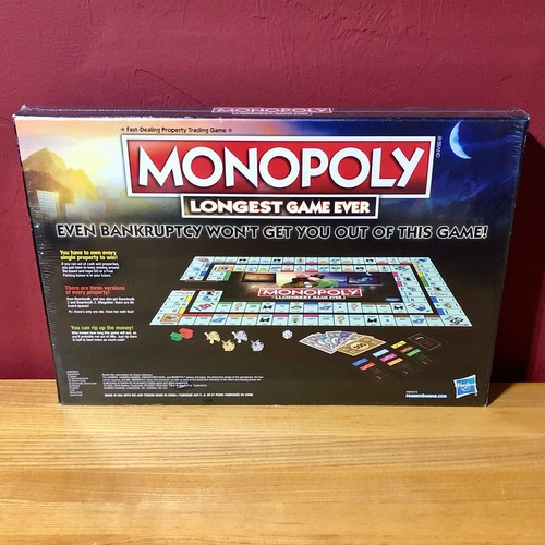 Hasbro E8915000 Monopoly Longest Game Ever Edition for sale online | eBay