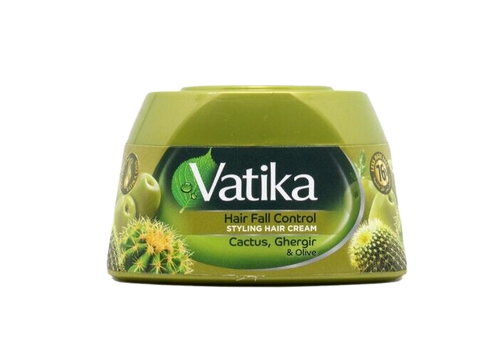 3X Vatika Hair Fall Control Style Hair Cream With Ghergir, Cactus 140ml ...