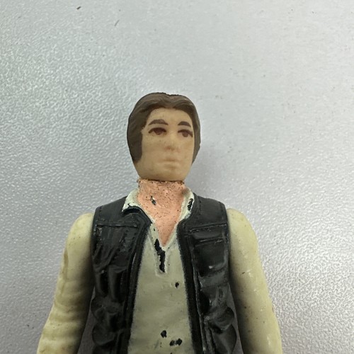 1977 Vintage Star Wars Han Solo Small Head Variant Action Figure ...