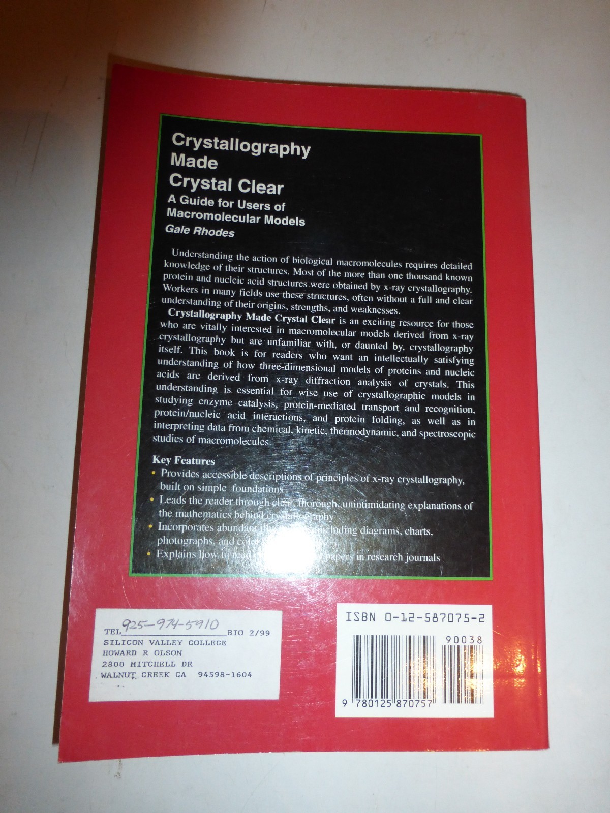 Crystallography Made Crystal Clear : A Guide for Users of ...
