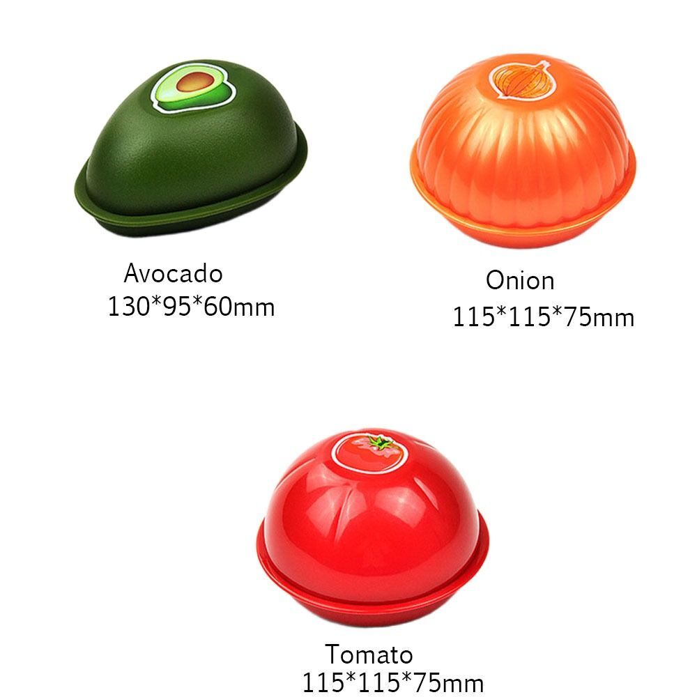 Food Sealed Storage Box Avocado Keeper Tomato Storage Container Onion ...