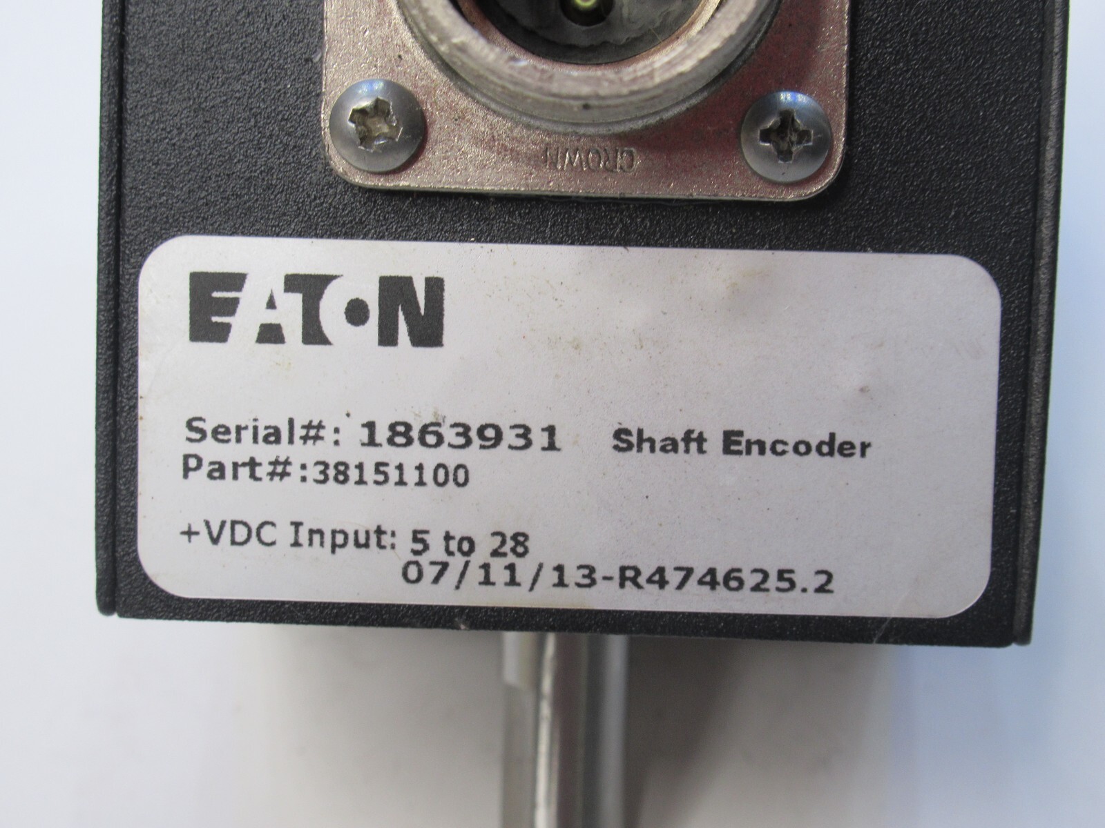 (NEW) EATON 38151100 1863931 5-28Vdc Shaft Encoder | eBay