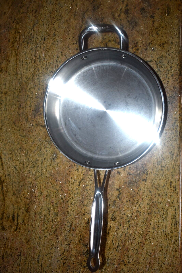 CUISINART Model 7333-24HG 10 inch Diameter By 3 inch DEEP SKILLET Fry ...