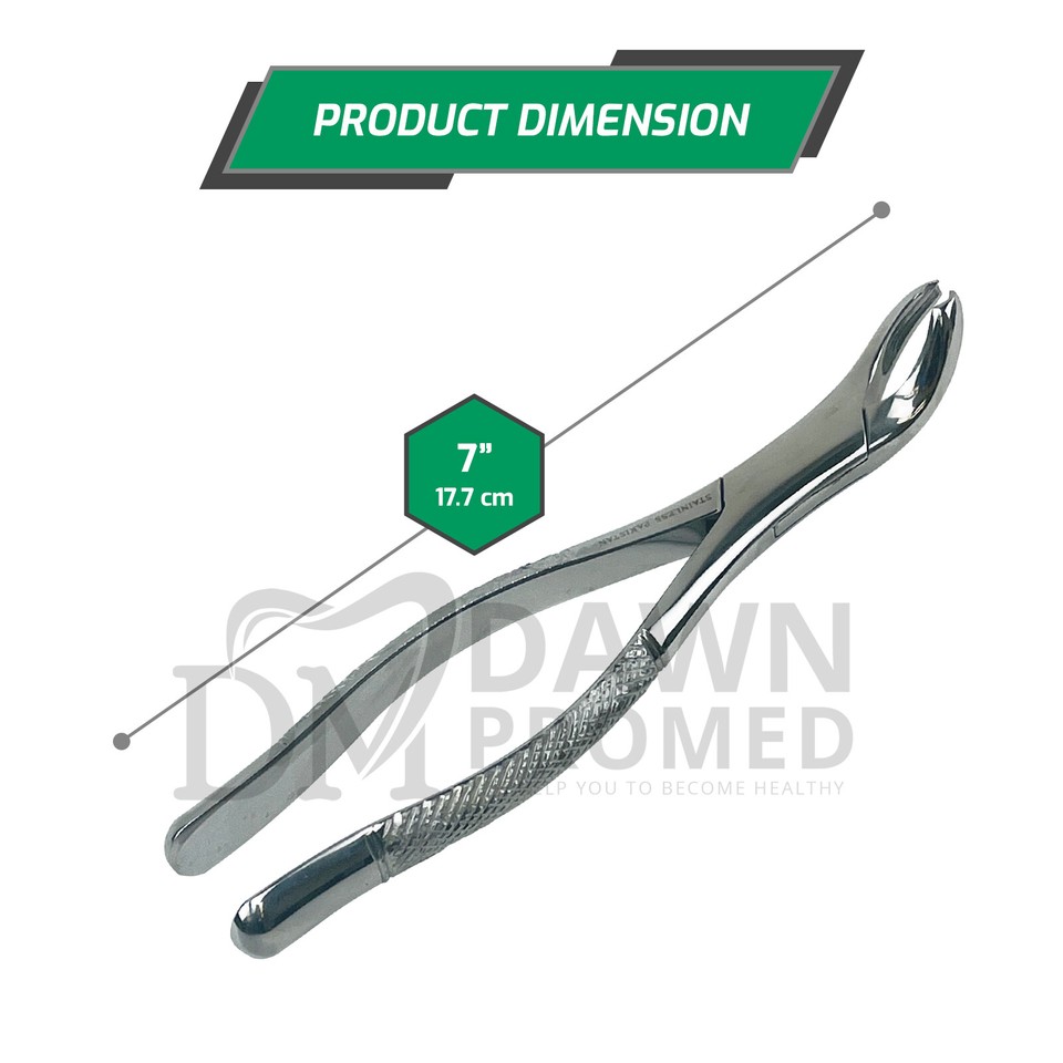 Dental Extracting Forceps #17 For Lower Molars Dental Surgical Inst ...