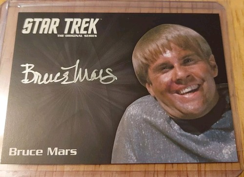 2016 Star Trek TOS 50th Anniversary Bruce Mars Silver series autograph ...