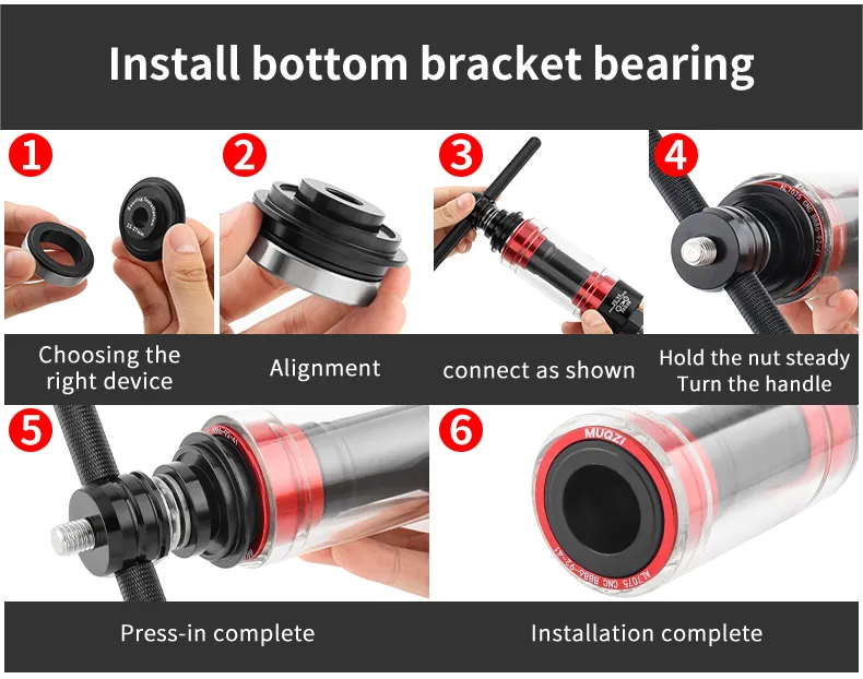 MUQZI Bottom Bracket Bike Tool Bicycle Bottom Bracket Install Tool | eBay