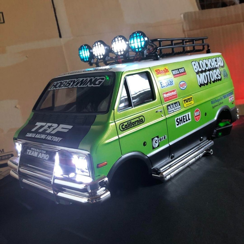 Tamiya RC Lunch Box Custom Body Painted Finished Product RC Body Only F ...