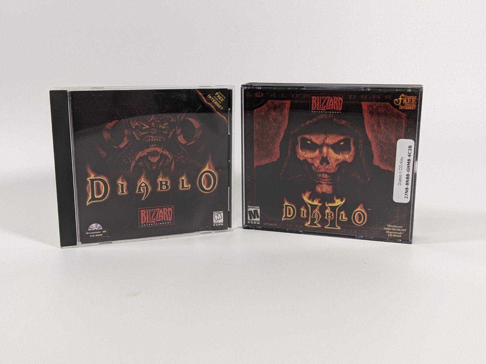 Diablo PC Set Of 2 w/ Diablo I & II CD-ROM Windows 95 | eBay
