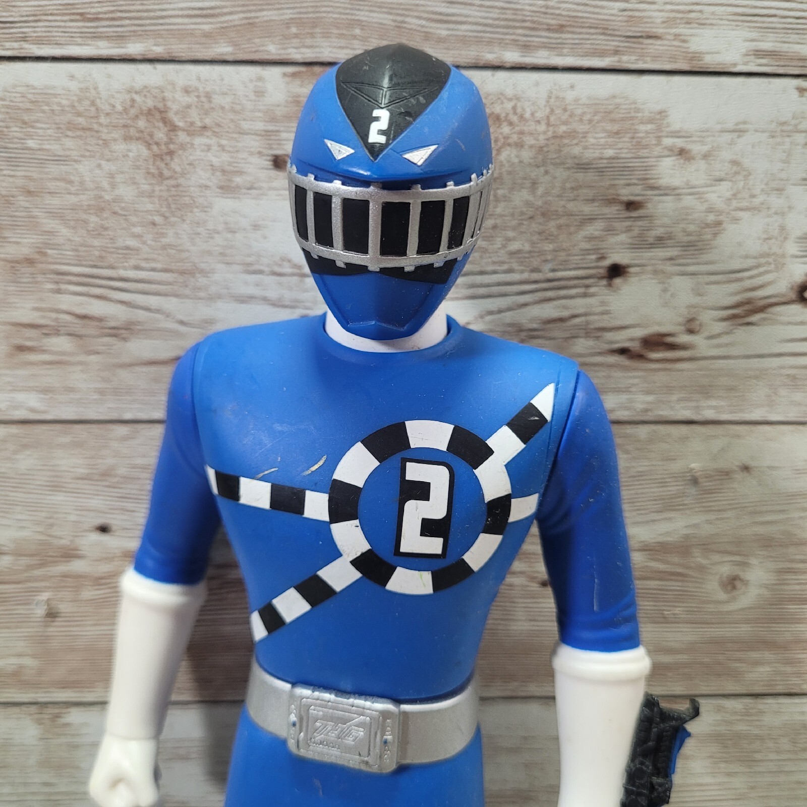 Bandai toq 2gou sentí Super Sentai Hero Series Blue #2 10" Vinyl Figure ...