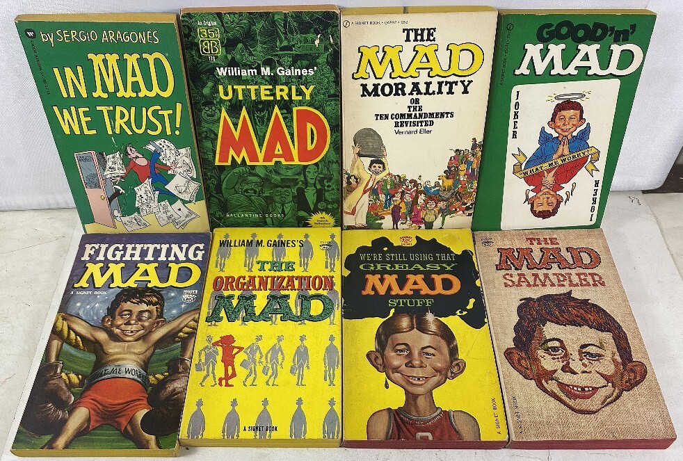 1950s Paperback Books Mad Magazine