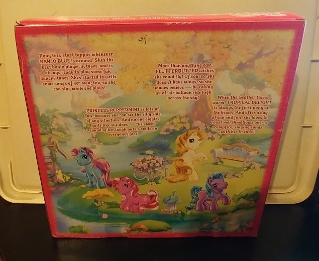 My Little Pony TRU Exclusive 4 pack, NRFB, 2004 Banjo Blue ...