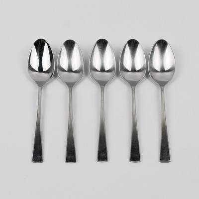 Lot Of 5 Mikasa Lucia (Stainless) Flatware Soup Spoons 7.5" Long | eBay