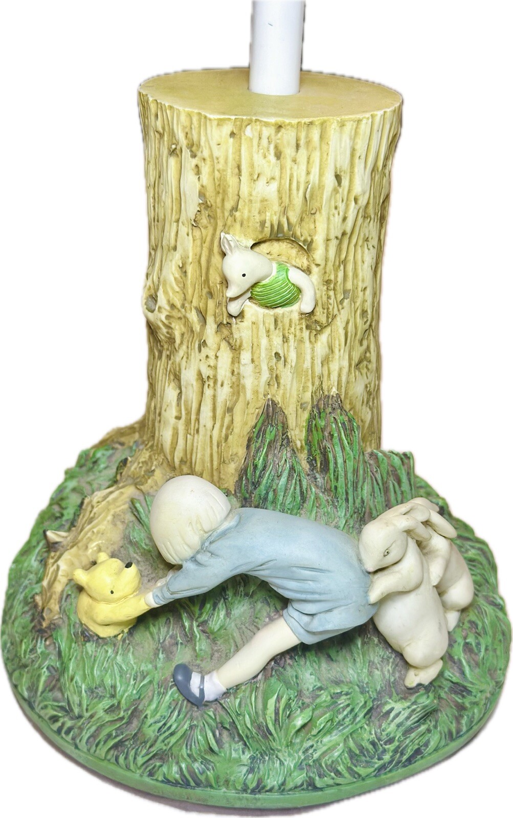 CHARPENTE Disney Winnie the Pooh Tree Stump Lamp Christopher Robin ...