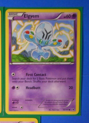 Elgyem 55/101 Pokemon card BW Noble Victories common NM | eBay