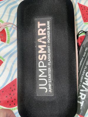 JumpSmart Flashlight Jump Starter Power Bank Aluminum - Pink | eBay