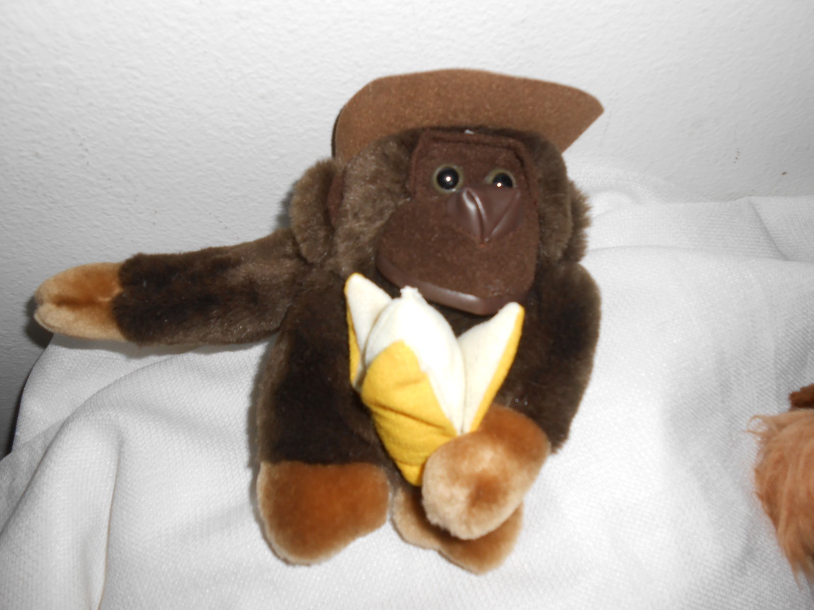 FANCY ZOO A & A COMPANY MONKEY PLUSH banana cowboy hat 7" lovey | eBay